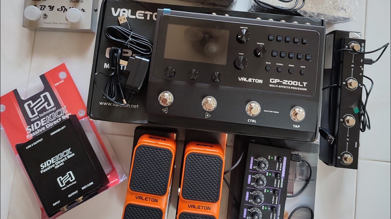 Valeton GP-200 LT and Surge EP-2 Unboxing | Shopee Qmming.ph - YouTube