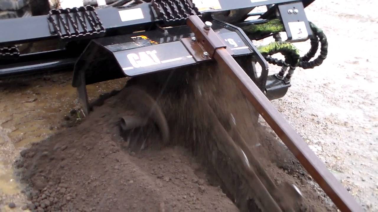 Big Iron, CAT Trencher - YouTube