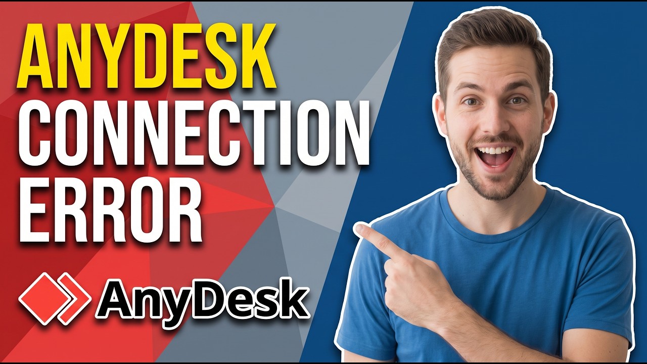 How To Fix AnyDesk Connection Error (Easy Guide) - YouTube