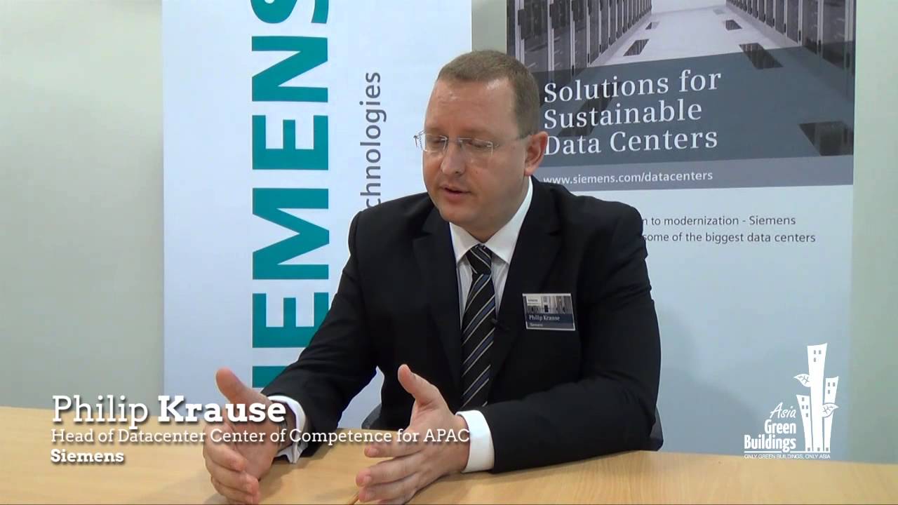 Green Data Center Trend in Asia | Philip Krause, Siemens - YouTube