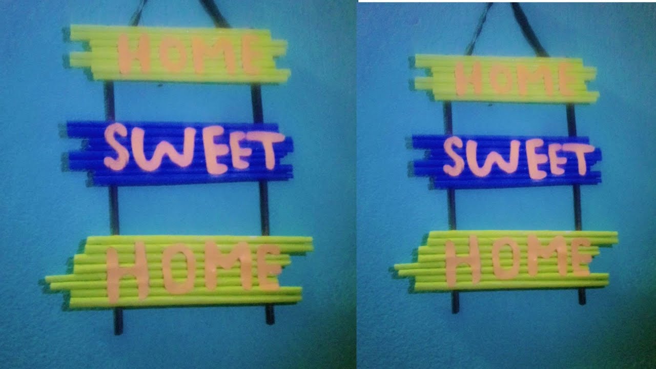 Paper Wall Hanging । Easy Wallmate Idea । Kagojer Ful । Paper Craft ...
