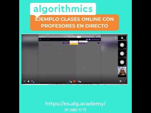 Clases Online de programación con Algorithmics : Profesores en Directo ...