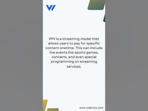 What is Pay Per View (PPV)? - YouTube