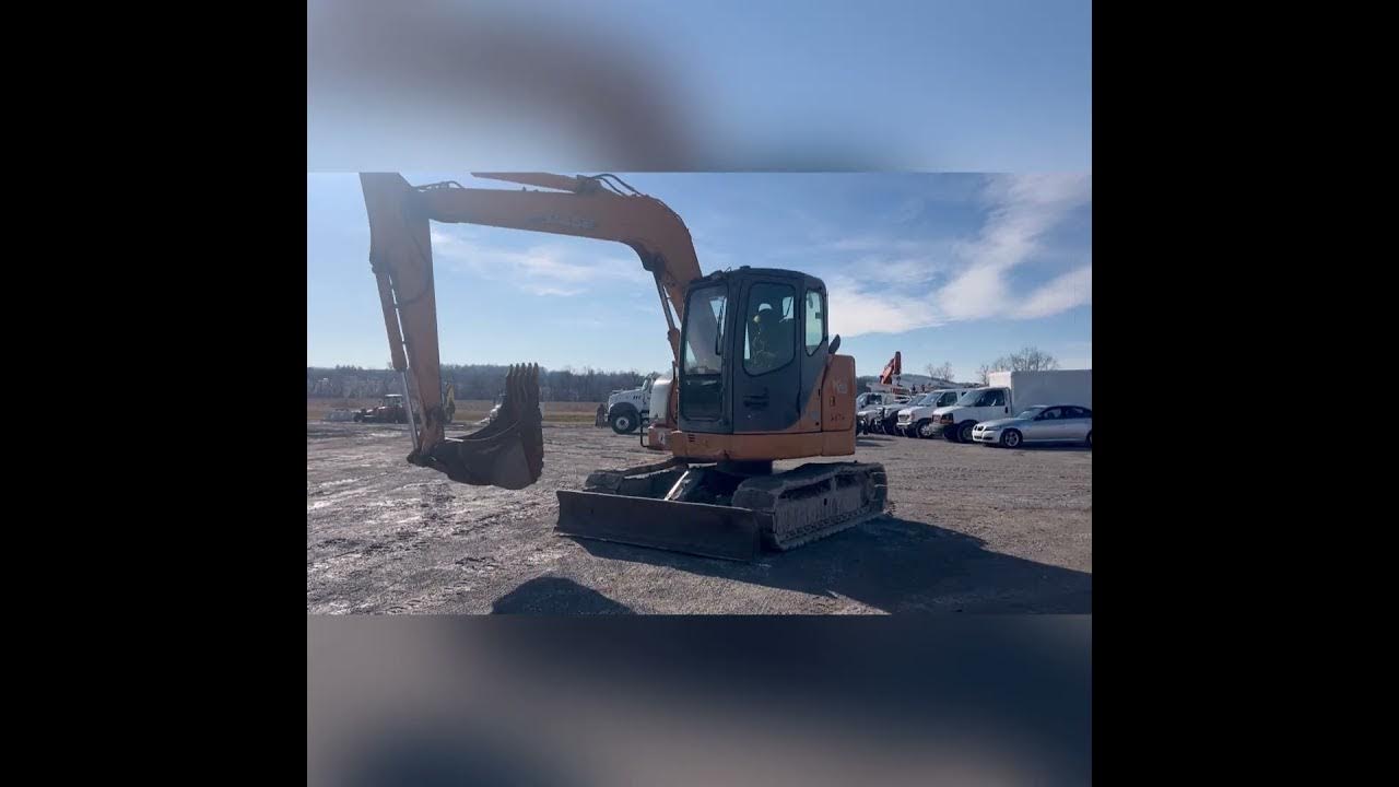 2012 Case CX75SR Mini Excavator - YouTube