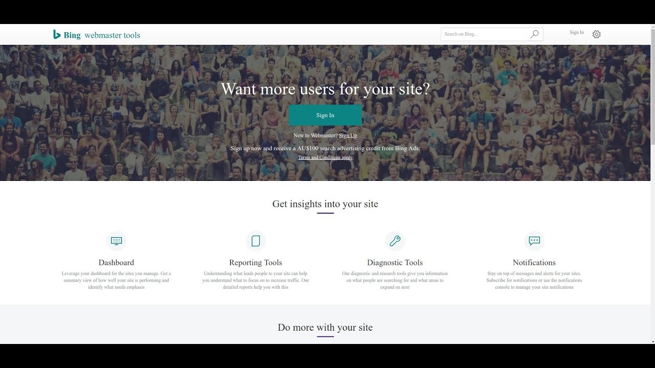 How to Set up Bing Webmaster Tools - YouTube