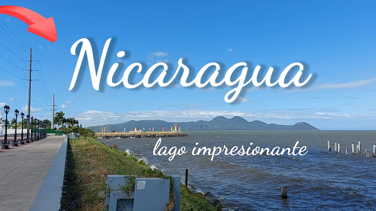 Nicaragua Así se ve el Xolotlan impresionante Managua - YouTube