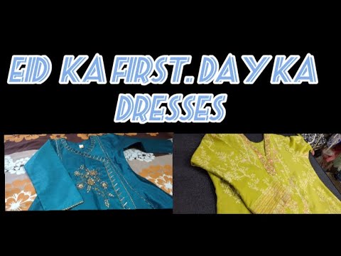 Eid ka first day ka dresses design ideas | angel fashion designer - YouTube