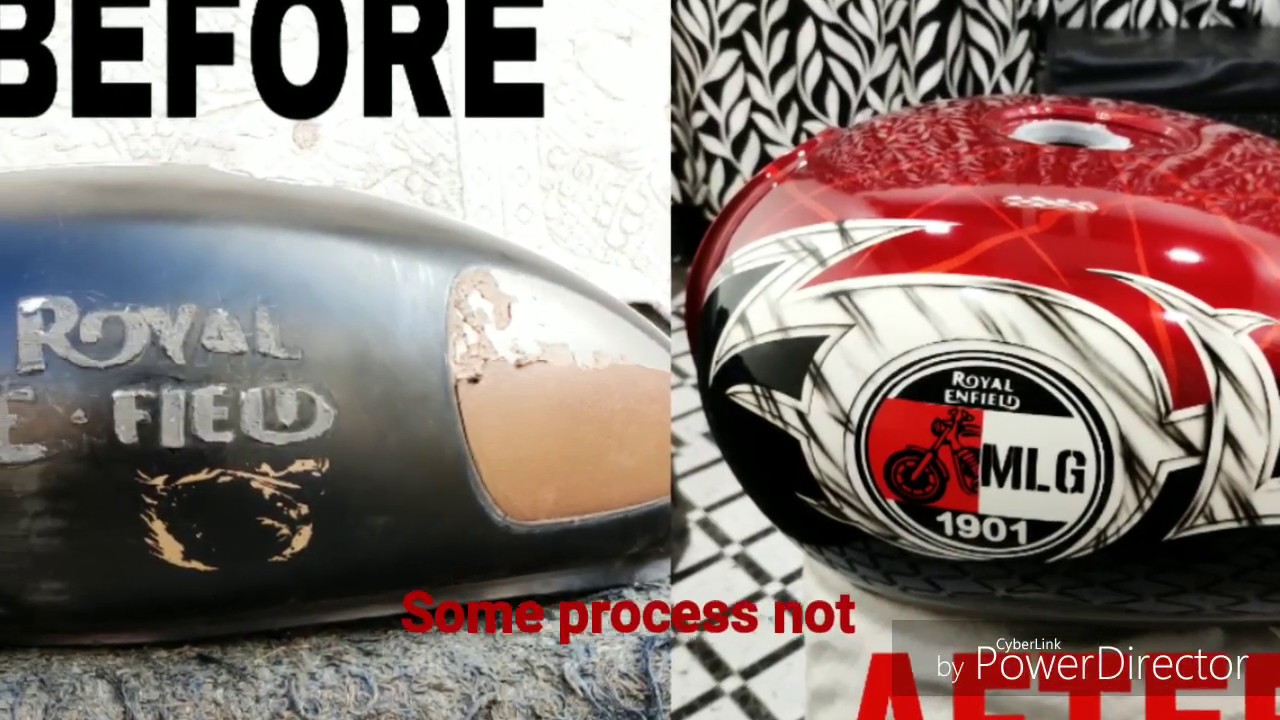 Bullet Tank Custom Paint - YouTube