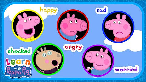 Learn With Peppa - Emotions 😊 - YouTube