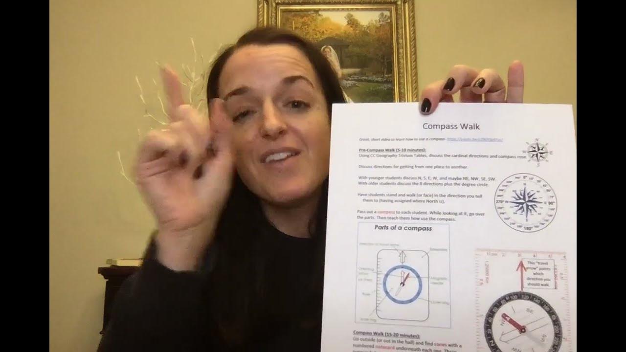 Classical Conversations Cycle 1 Week 24- Hands on Science- Compass Walk ...