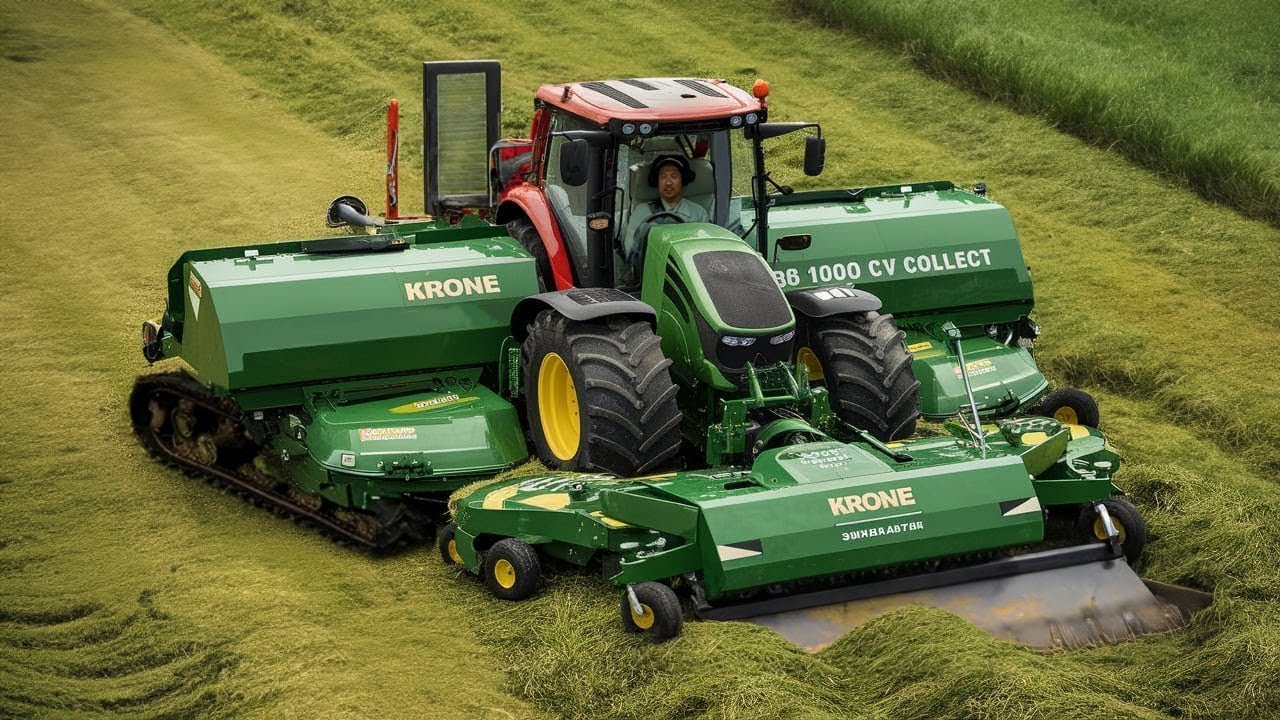 Look at the agricultural machinery the Germans use! It's impossible to ...