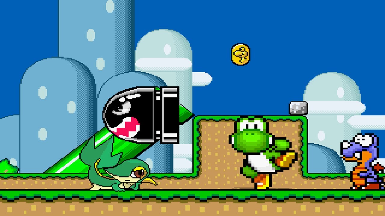 MUGEN: Snivy (Me) Vs Super Better Yoshi - YouTube