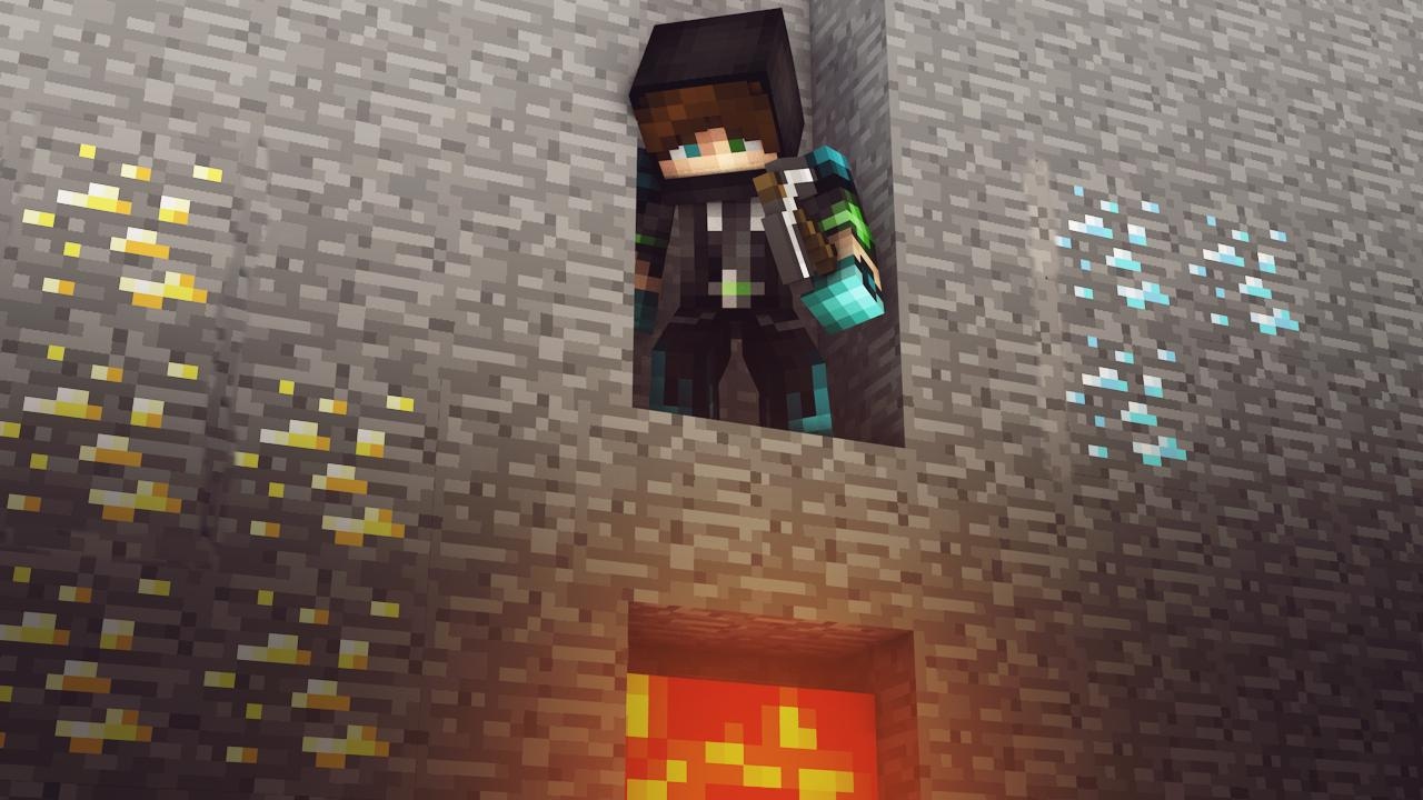 NEVER DIG STRAIGHT DOWN (Minecraft United UHC) EP1 - YouTube