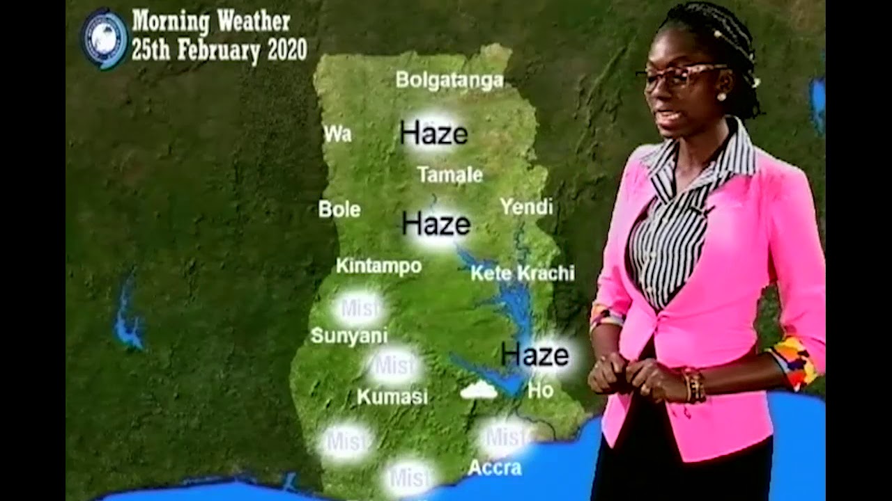 Ghana Evening Weather Forecast(24/02/2020) - YouTube