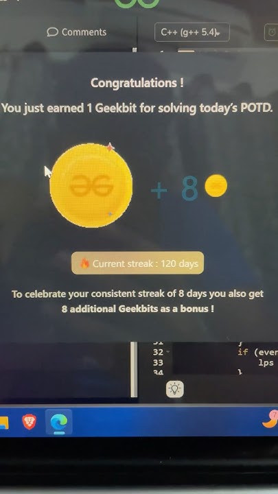 Day-34 to become better #coding #vlog #c++ #programming #competitiveprograming #hustle #grind # ...