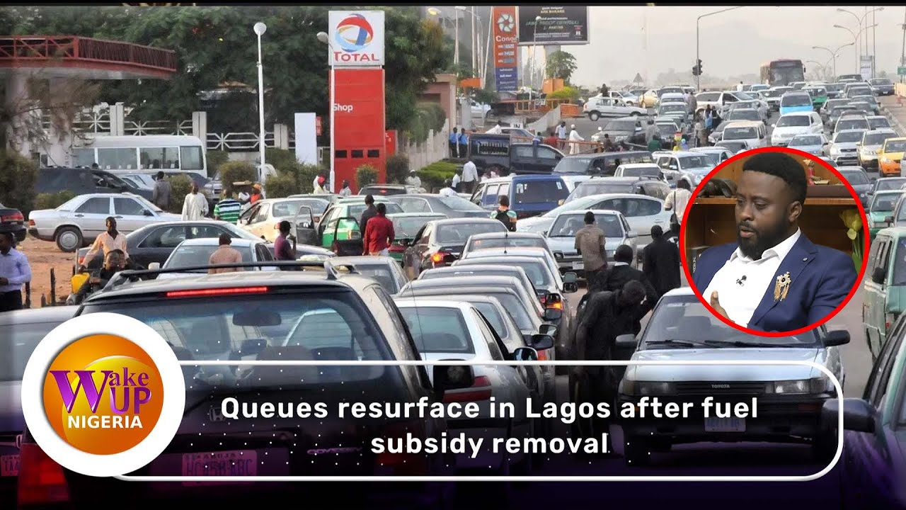 Queues Reappear As Tinubu Announces The Removal Of Fuel Subsidy - YouTube