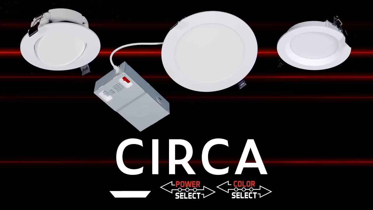 Circa Wafer Downlights by Keystone - YouTube