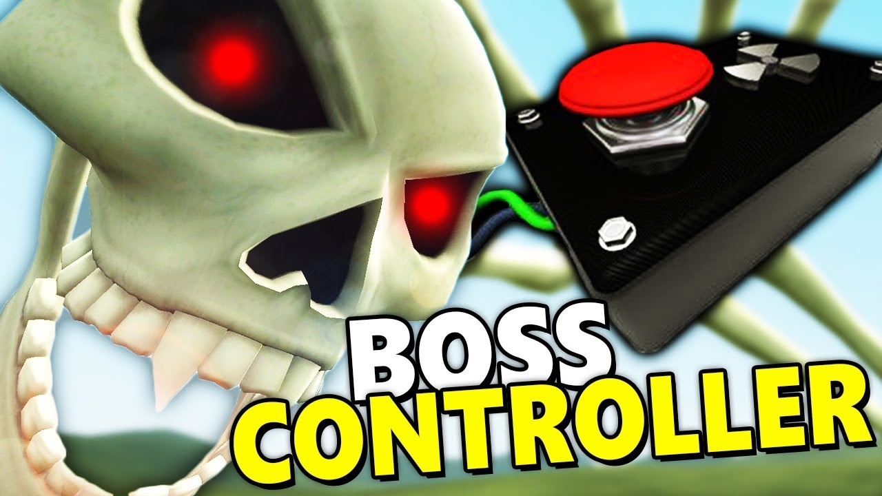 CONTROLLING SKELETRON?! | Garry's mod HOW TO BUILD A BOSS - YouTube