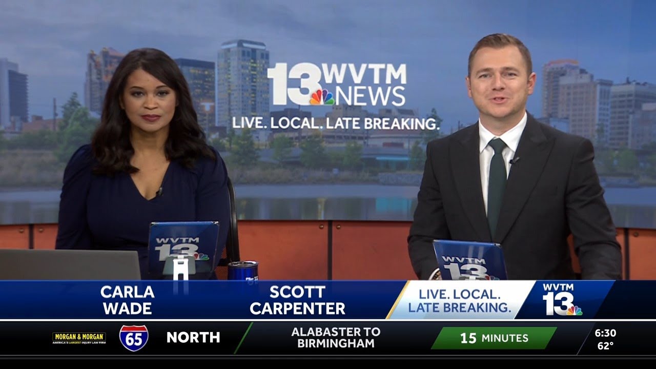 WVTM | 13 News at 6am - Headlines, Open and Closing - February 6, 2025 ...