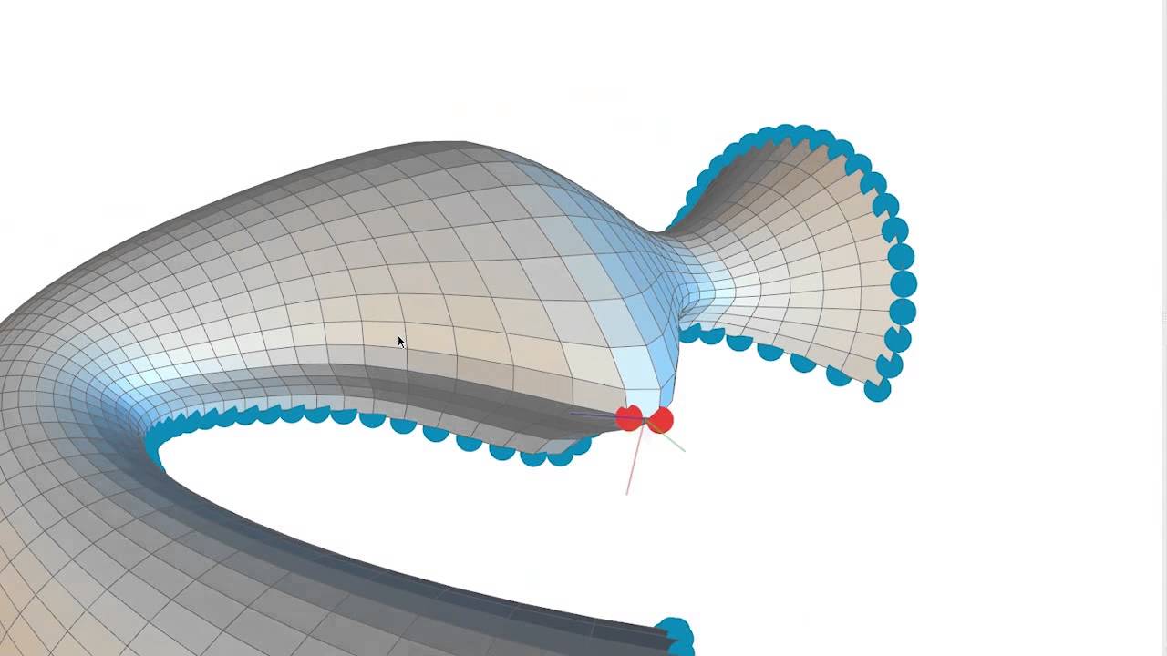 Interactive Design Exploration for Constrained Meshes - YouTube