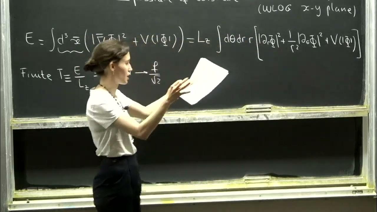 Isabel Garcia Garcia Lecture 3 on Particle Physics, Gravity, and Symmetries - YouTube