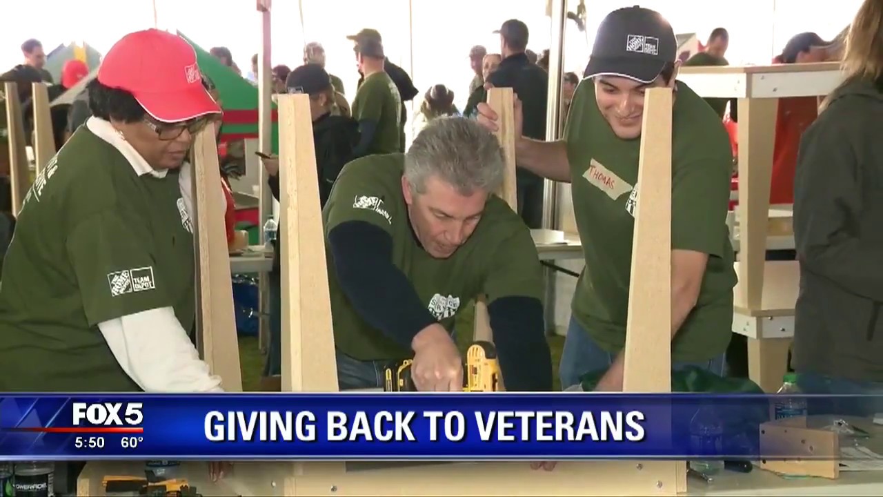 Giving back to veterans - YouTube