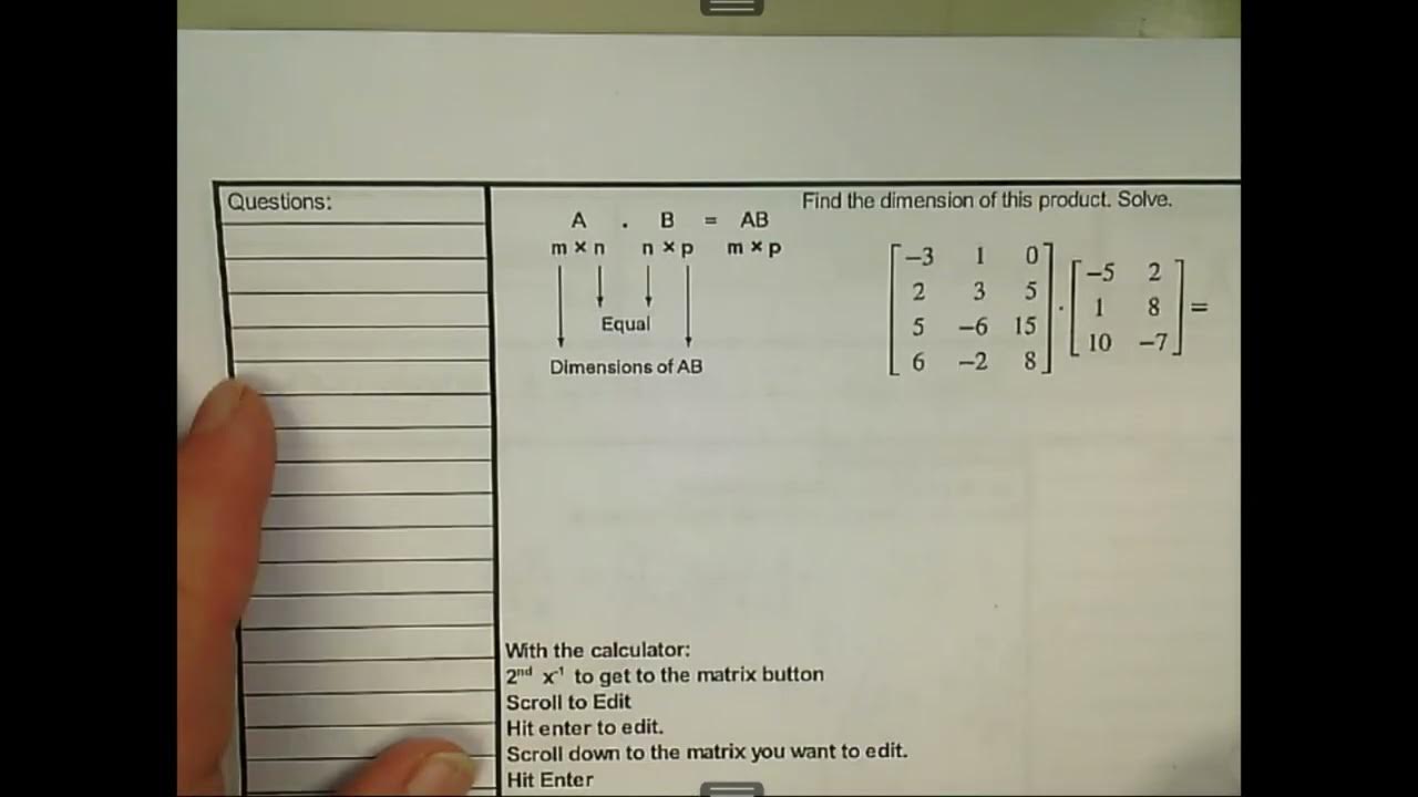 Multiplying Matrices Without A Calculator YouTube multiplying-matrices-without-a-calculator-youtube