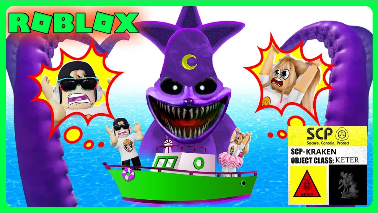 GAK SENGAJA KITA MENUMKAN SCP KRAKEN DAN IKAN BLOOB DI ROBLOX!! - YouTube