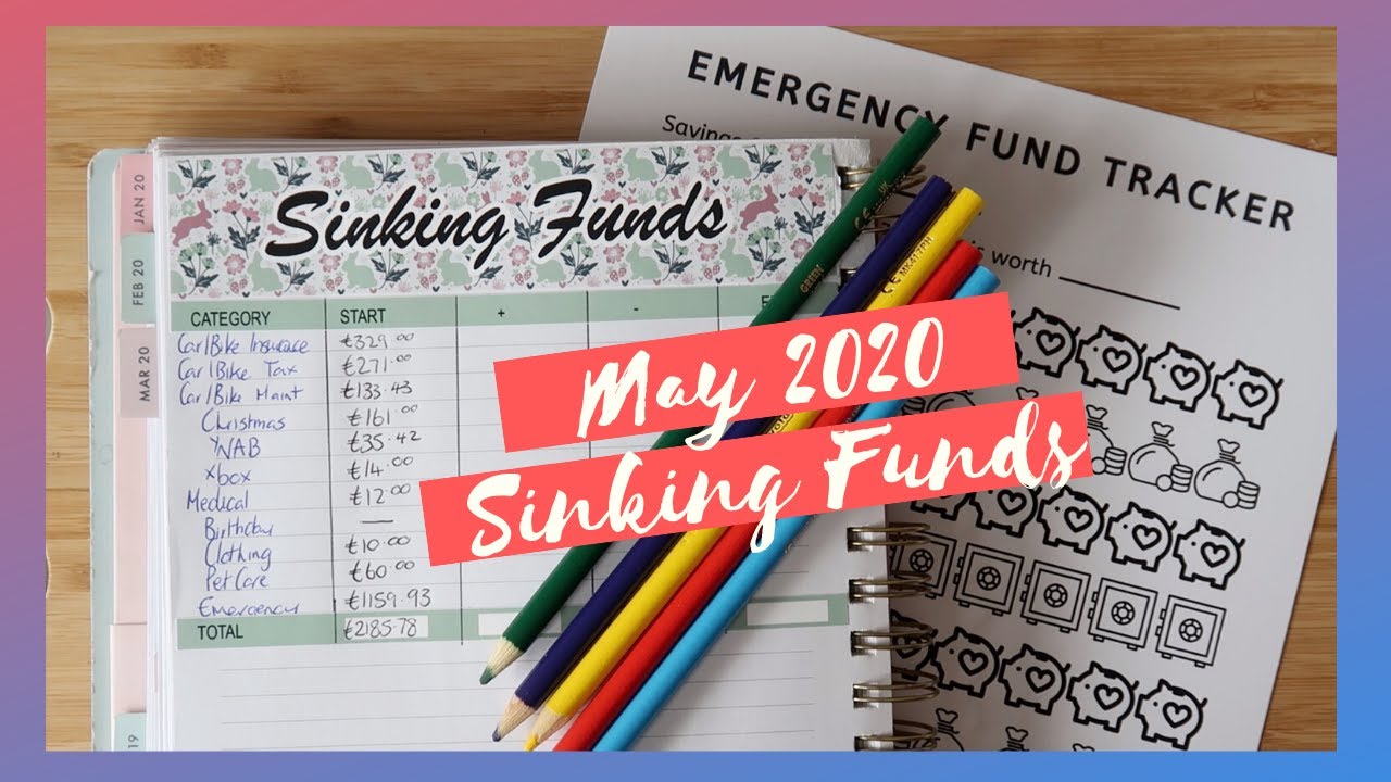 Sinking Fund Balance May 2020 | Budget with me - YouTube