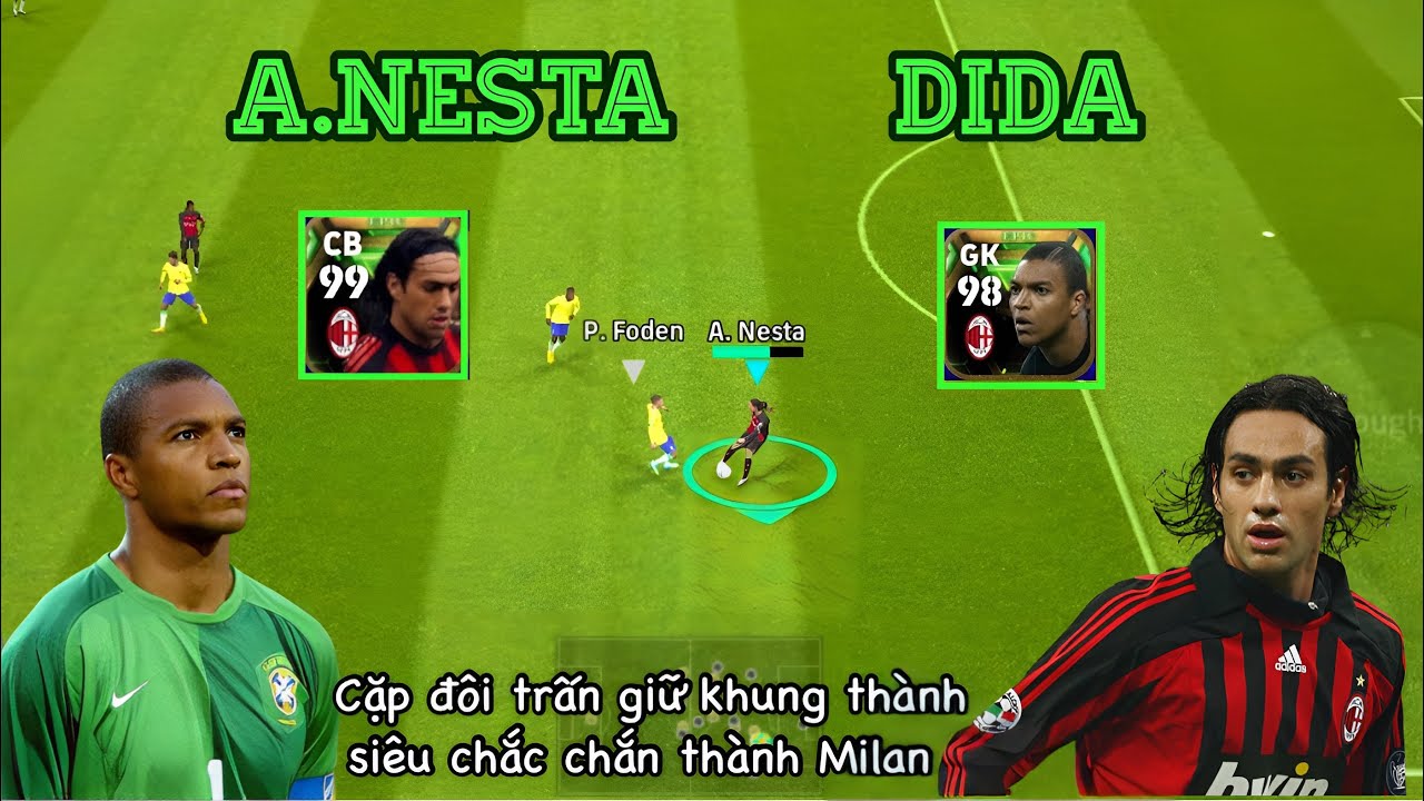 [REVIEW EPIC]: A.NESTA VS DIDA: BỘ ĐÔI TRẤN GIỮ KHUNG THÀNH VỚI ĐỘ CHẮC ...