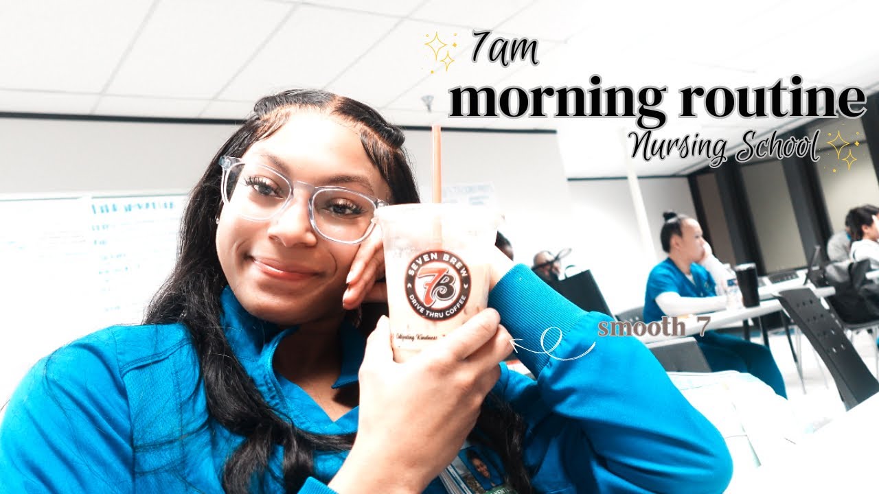My 7am Mornings| *NURSING STUDENT EDITION| Mental Health Skills| - YouTube