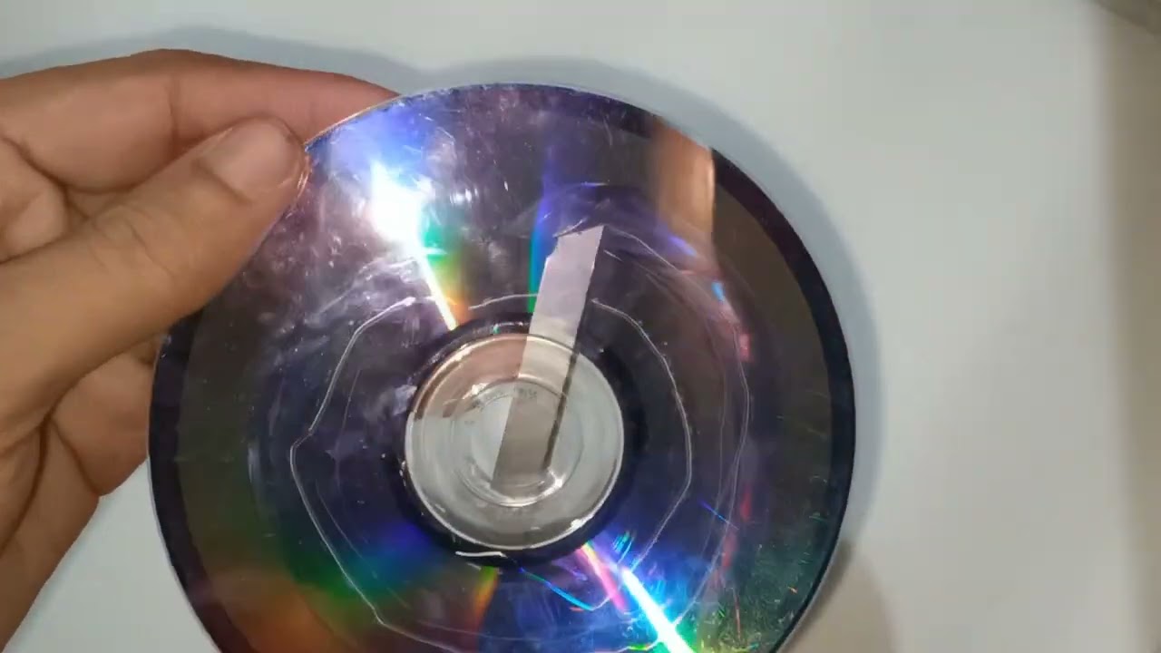 Remove Protective Case Of CD||How To Destroy A CD|| - YouTube