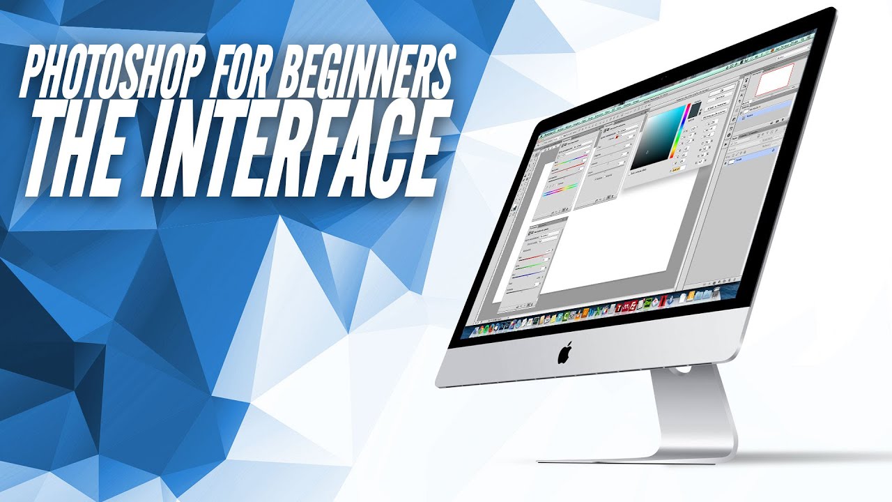 Photoshop for beginners #1 - Interface (PSD Box) - YouTube
