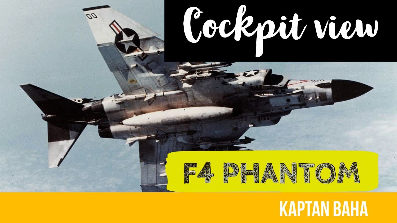 Flying an F4 Phantom simulator - YouTube