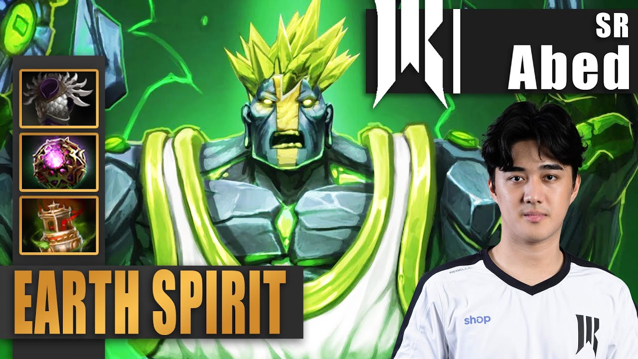 Earth Spirit Mid | SR.Abed | THIS HERO IS SUPER FAMOUS FOR MID IN 7.34B ...