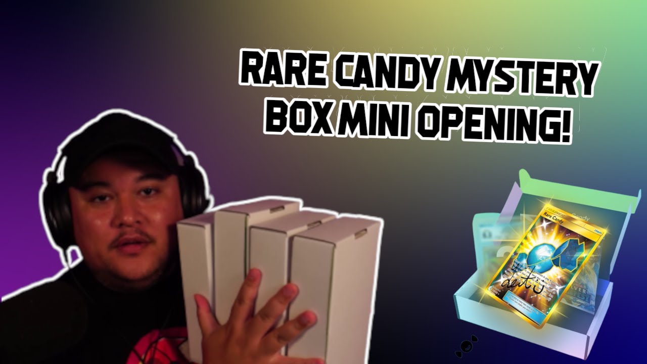 I OPENED THE RARE CANDY MYSTERY BOX MINI SO YOU DONT NEED TO! FT ...