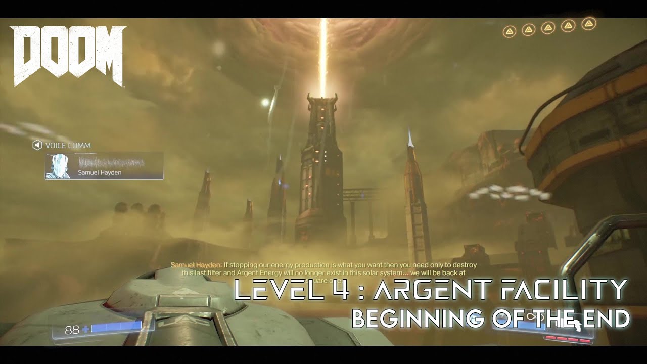 DOOM (2016) : Argent Facility - Beginning of the End - YouTube