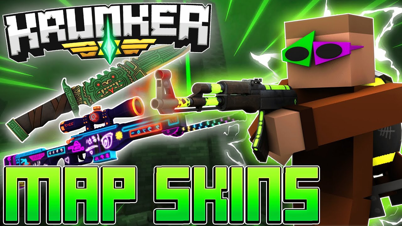 *NEW* FREE MAP SKINS IN KRUNKER! (Citadel AK!) - YouTube