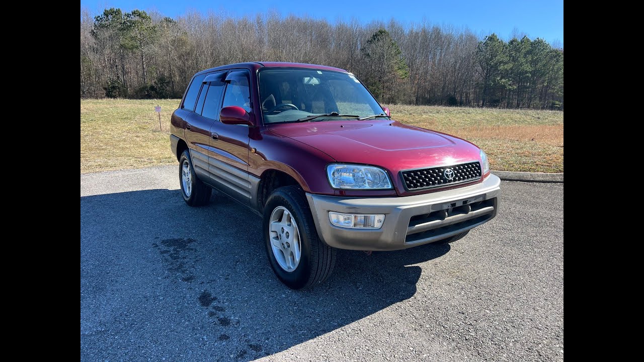 TechMotorsPostalCars.com 1997 Toyota RAV4 29K Miles Factory RHD USA ...