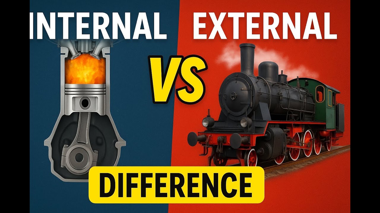 #Internal vs External Combustion Engine | Difference Explained with ...