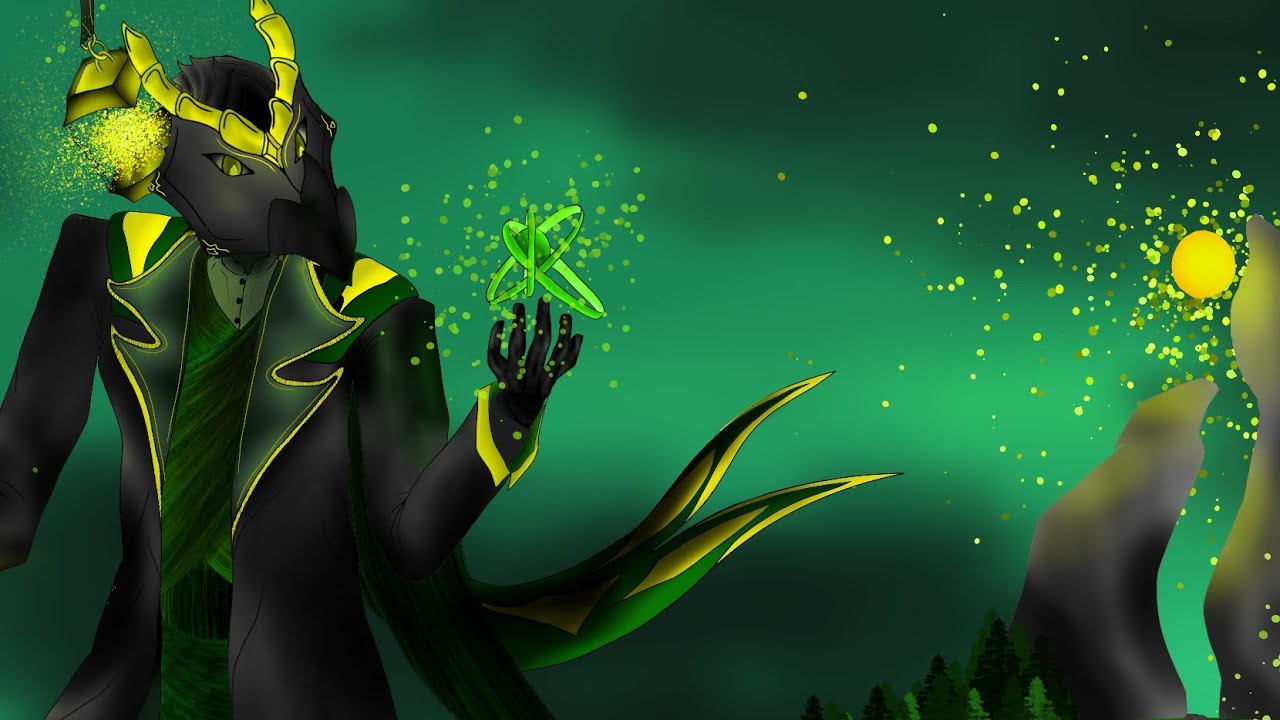 Speedpaint - Golden magic - Krita - YouTube