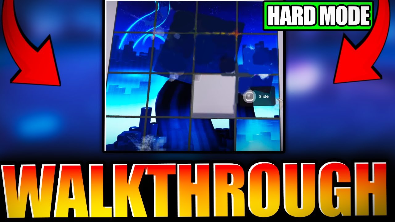 *HARD MODE* How To COMPLETE TILE ZONE PUZZLE (Roblox The Hunt Mega ...