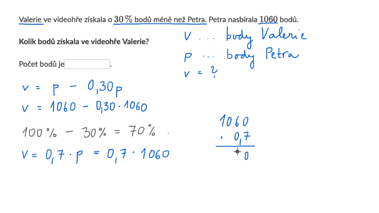 Slovní úlohy na procenta: Klub kouzelníků | Pokročilá aritmetika ...