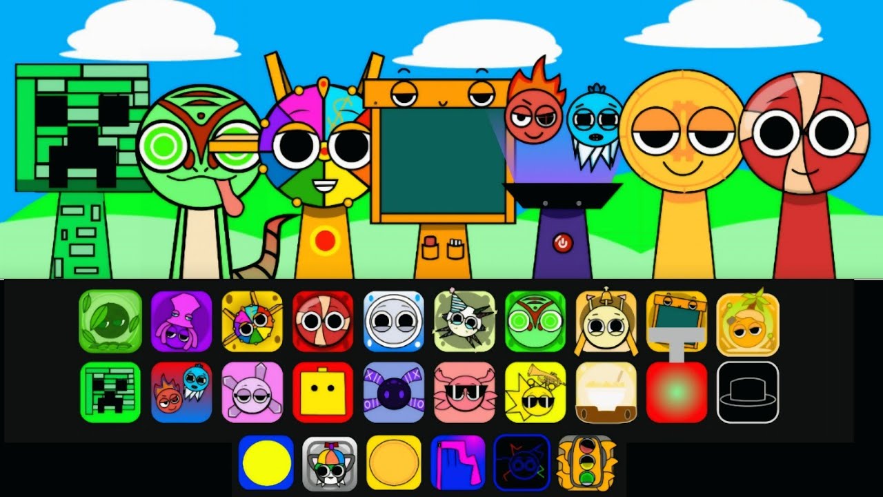 Incredibox Sprunkr Ultimate DELUXE SECRET OCS | All Bonus Characters ...