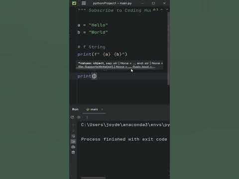 6. Formatting string using f-string and format method #basics #python # ...