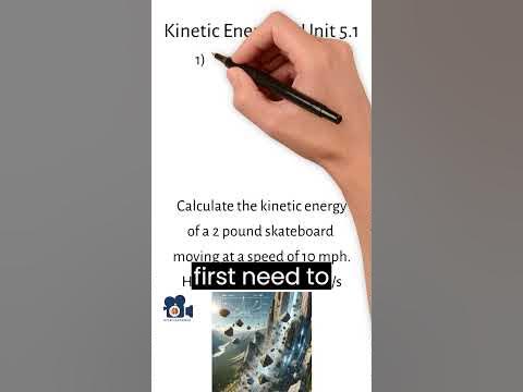 Practice Problem On Calculating Kinetic Energy - YouTube