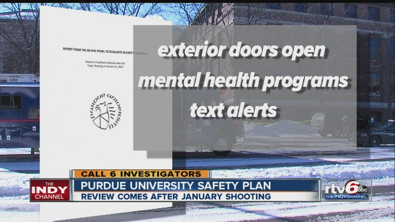 Purdue releases security review after Jan. campus shooting - YouTube