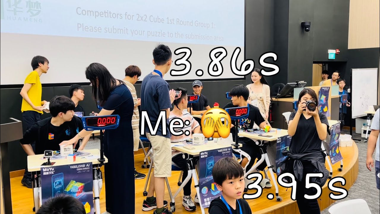 Singapore Cube Championship 2023 First Round Solves - YouTube