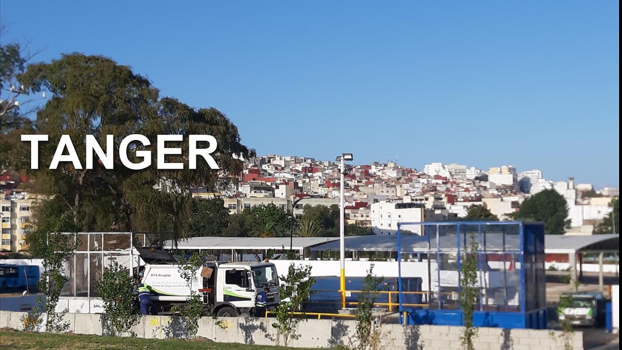TANGER dradeb ain hayani BALADE EN VOITURE طنجة مدينة جميلة تتقدم سنة ...