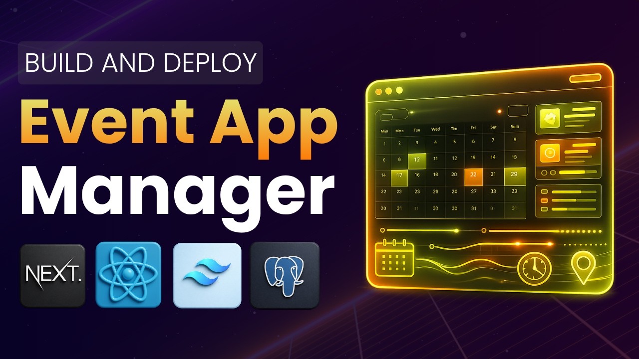 Build and Deploy A Production Ready Events Manager Website | NextJS ...